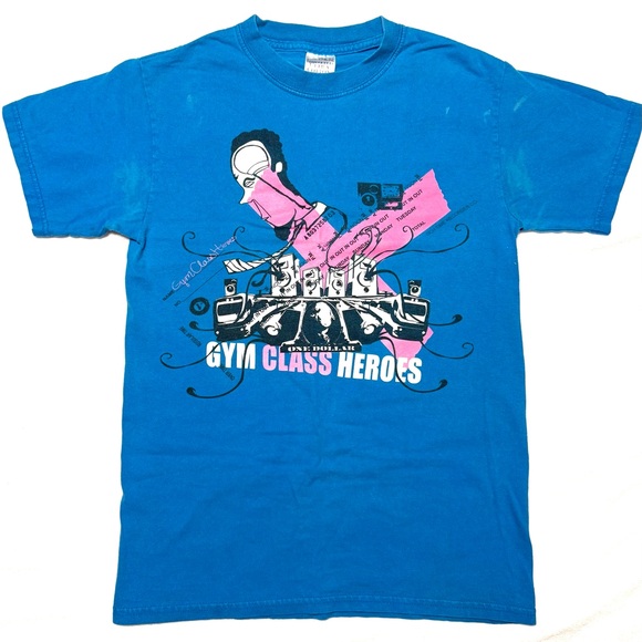 Gym Class Heroes | Shirts | Vintage Gym Class Heroes Band Tee | Poshmark